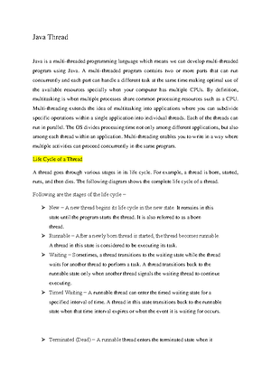 CS206-Java-Module-4 [S4 CSE KTU] - Module 4 Java - Files and I/O ####### The java package ...