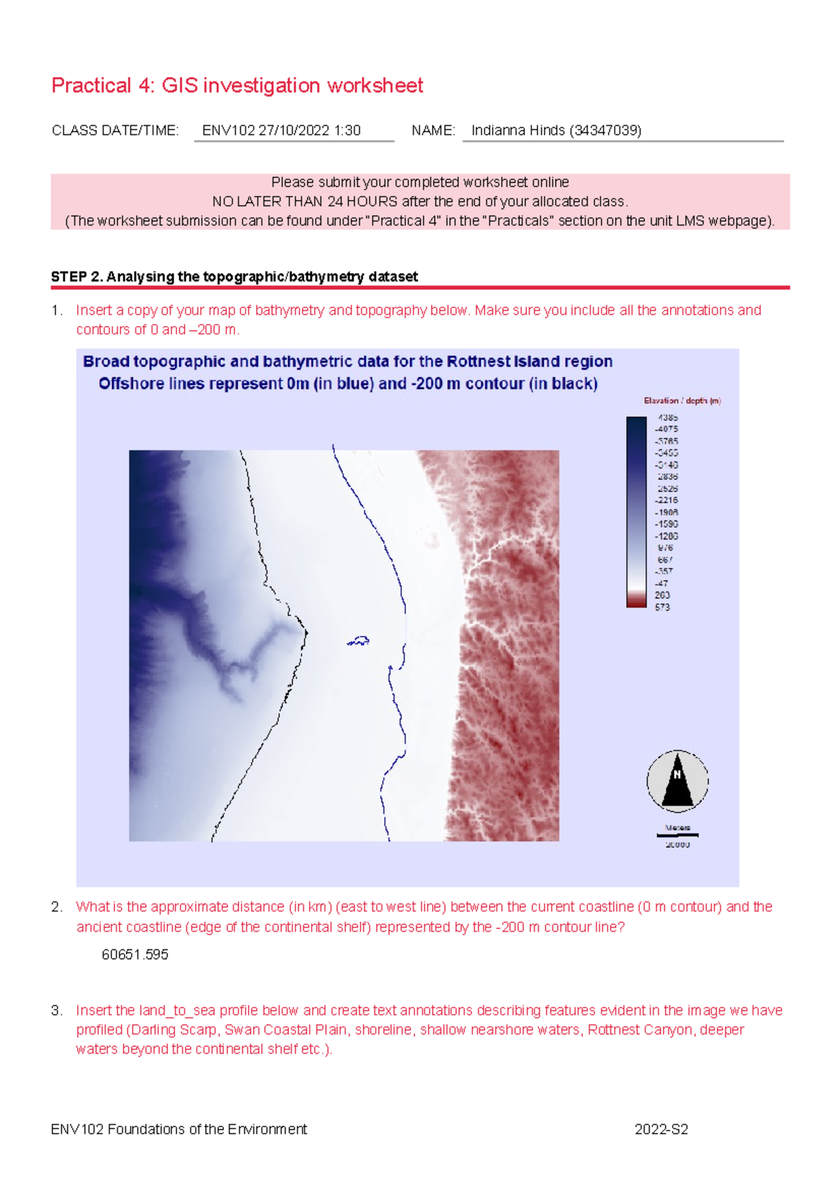ENV102-2022S2 Practical 4 worksheet - Practical 4: GIS investigation ...