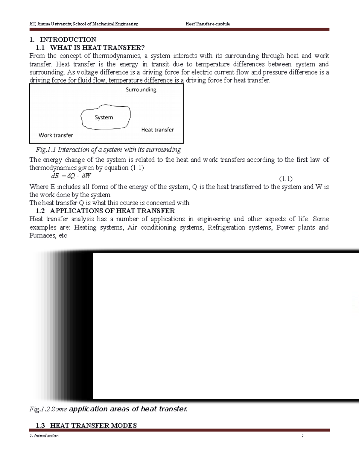 1 Introduction - 1. INTRODUCTION 1 WHAT IS HEAT TRANSFER? From the ...
