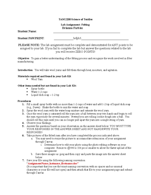 TAM 2200 Notes Ch. 2 - Kerri McBee-Black - Ch. 2 Notes Product ...