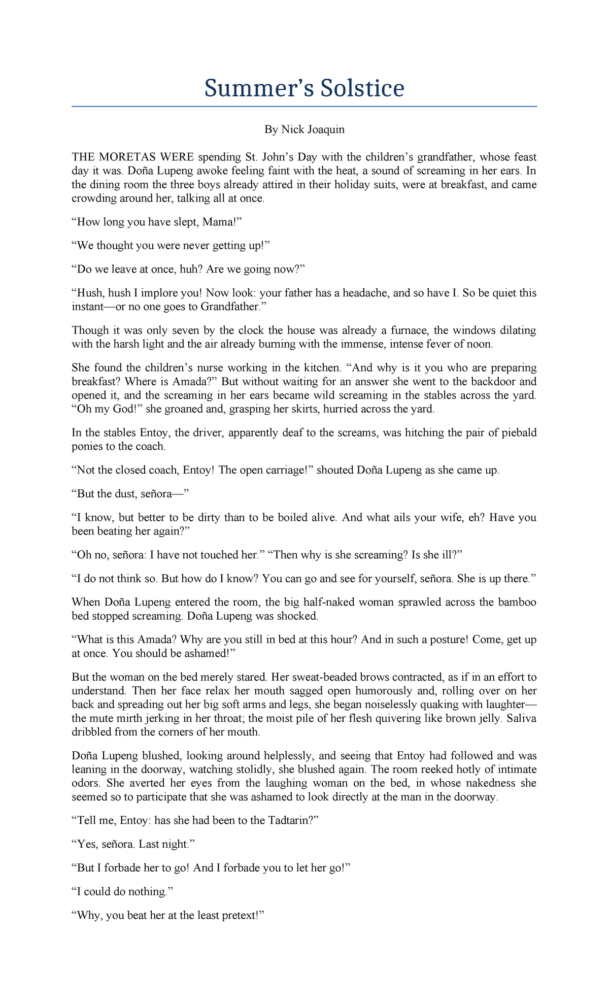 Summer-Solstice - Studying BS English - Summer’s Solstice By Nick ...