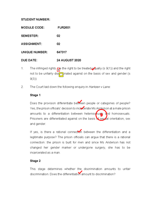 Unisa - University of South Africa - StuDocu