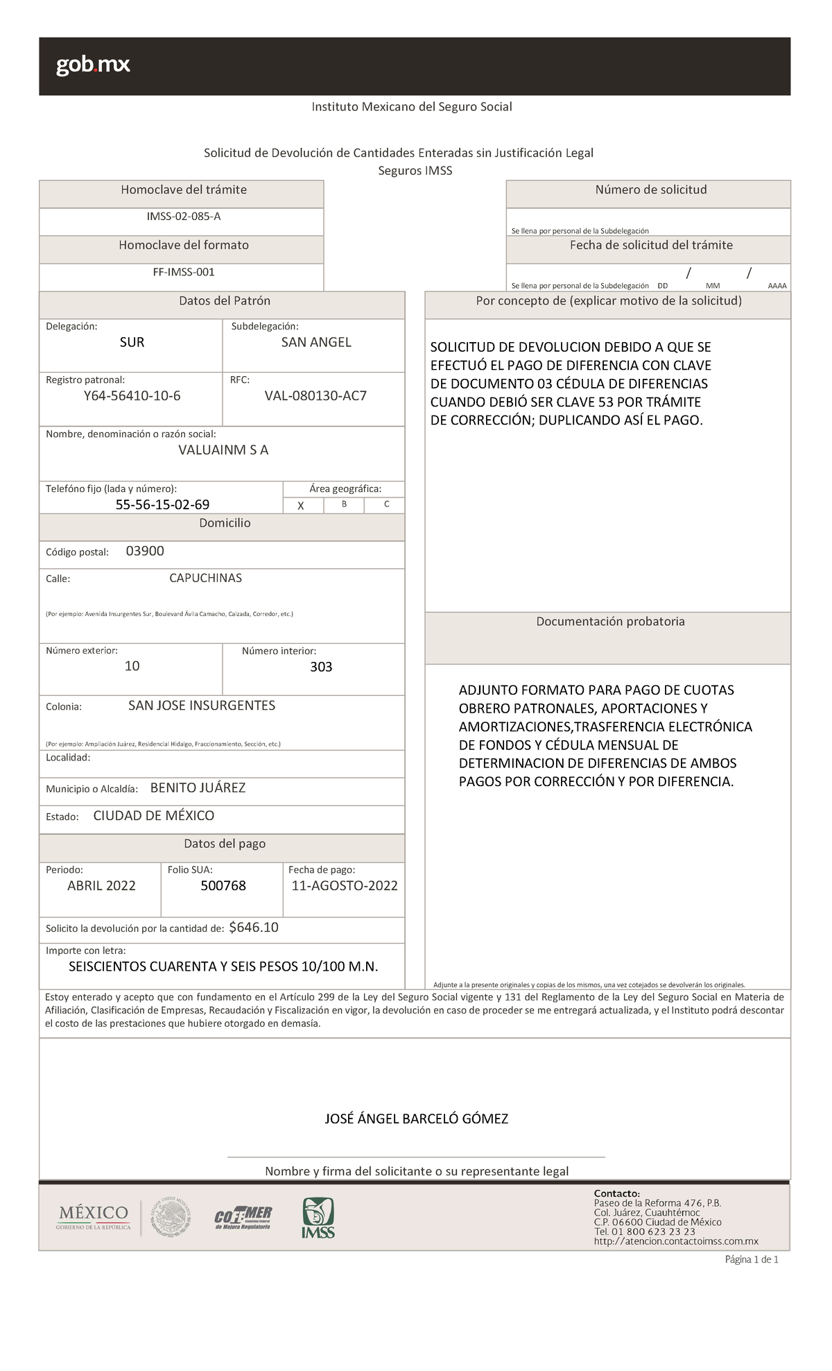FF-IMSS-001- 042022 Mensual - Instituto Mexicano del Seguro Social ...