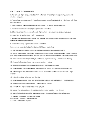 320 - waterwaste - Training ManualA318/A319/A320/A321 ATA 3 8 Water ...