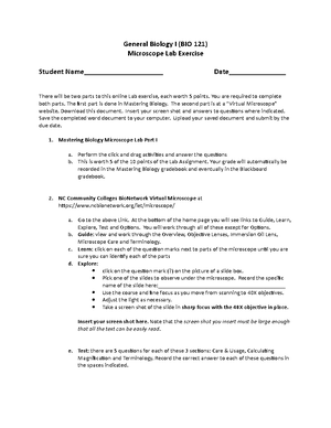 Dichotomous key lab modified - Dichotomous Keys: Cells and Viruses Dry ...