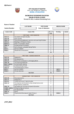 GRES 202 Modules 1-2 - Curriculum and Syllabus Design - MODULE 1 THE ...
