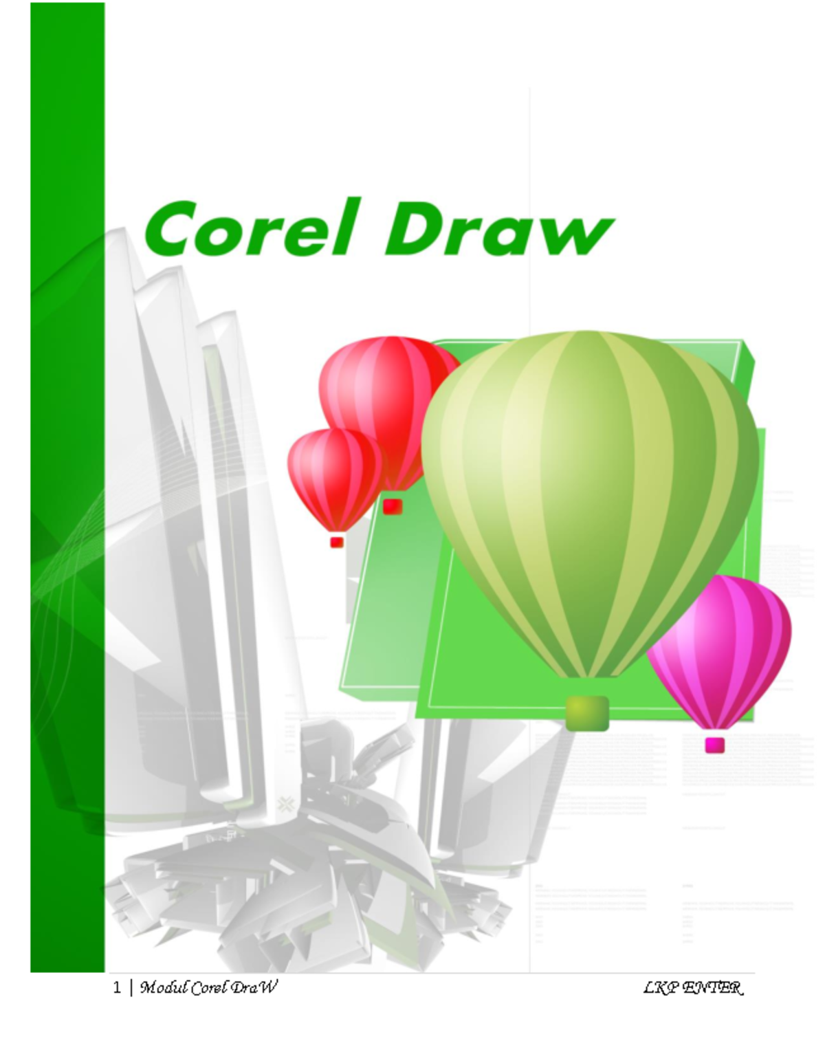 Corel Draw 1 Tutorial Coreldraw Daftar Isi Sekilas Tentang Coreldraw Halaman Area Kerja