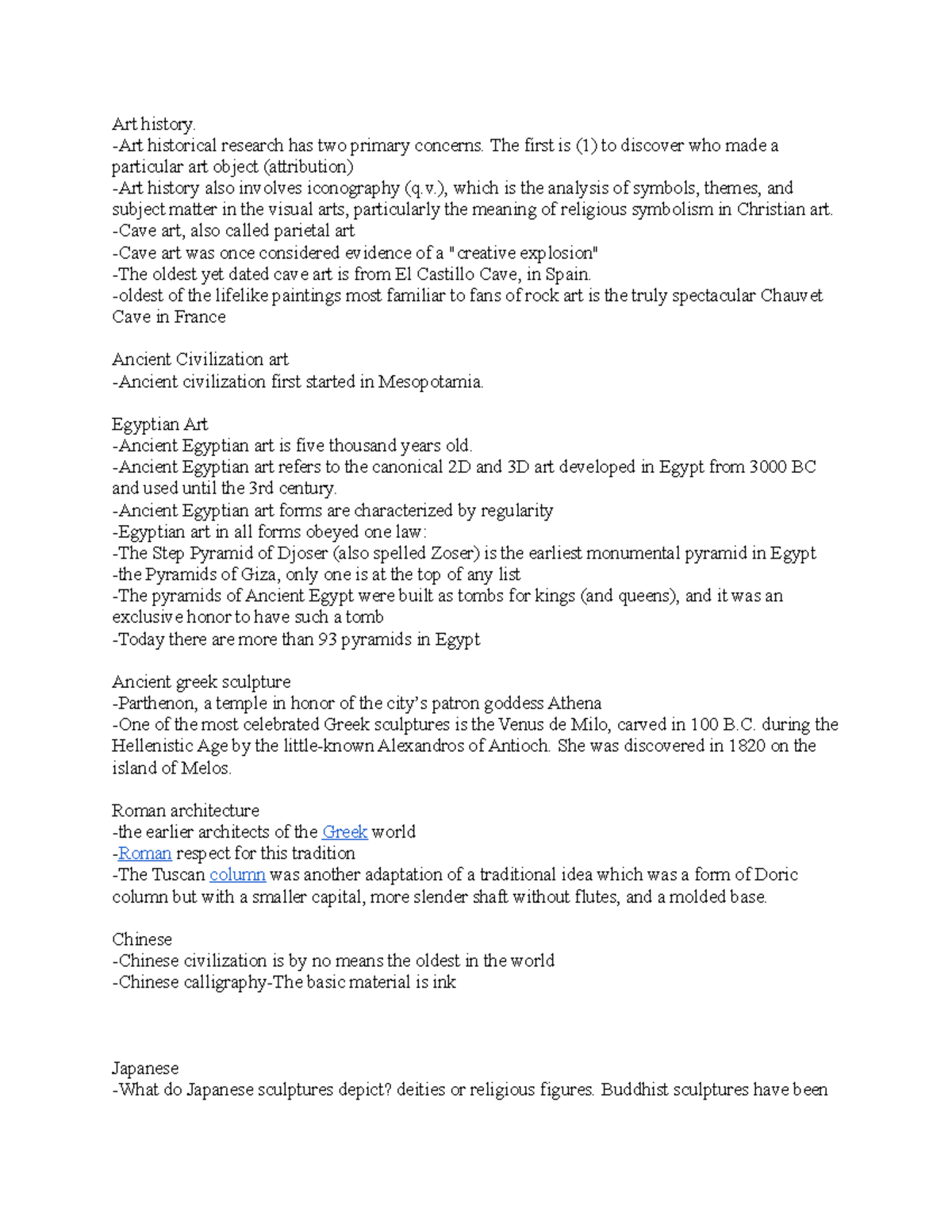 Art Appreciation - ART - Art history. -Art historical research has two ...