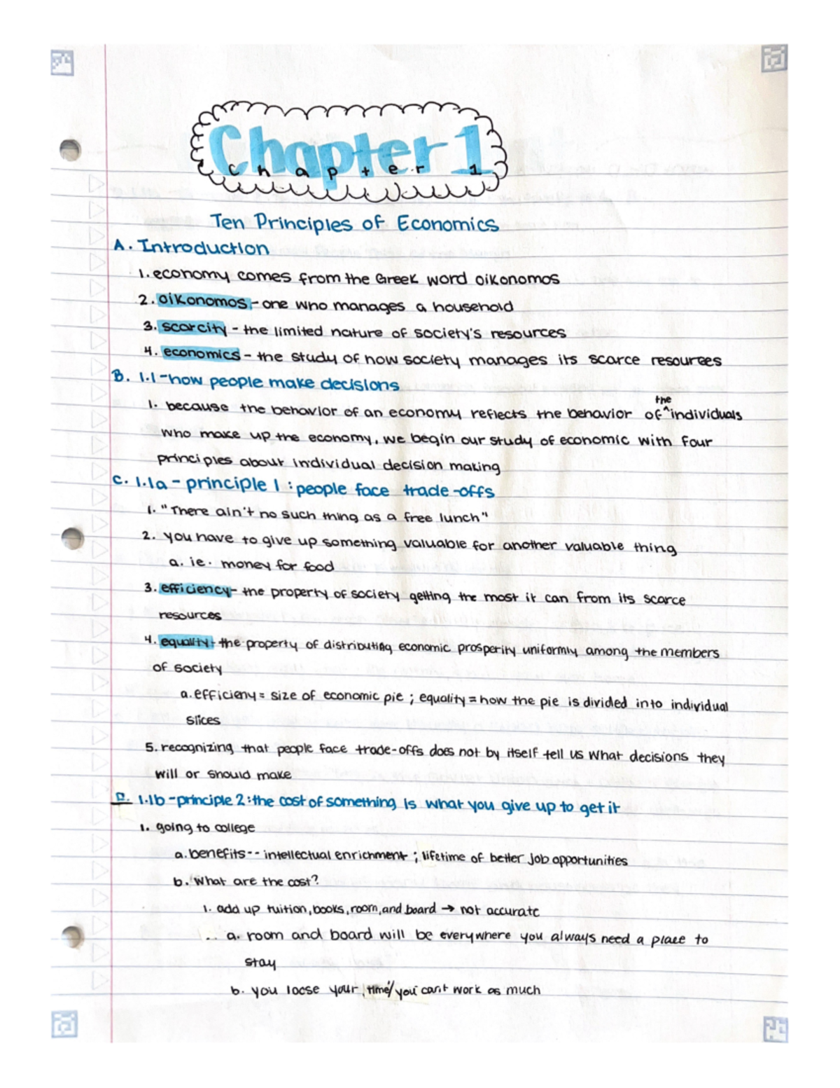 Chapter 1 - This is macroeconomics. - Econ 120 - Studocu