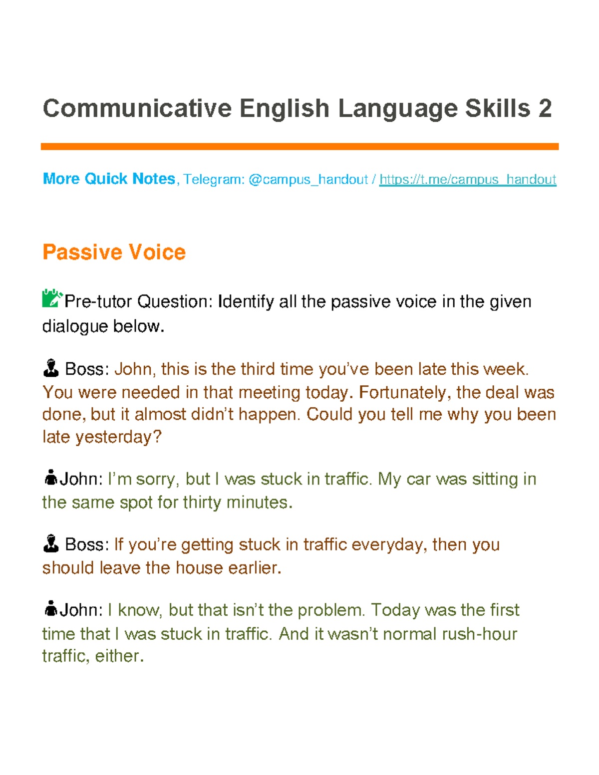 English Skill 2 - For smart studies - Communicative English Language ...