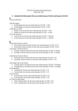 Introduction to Financial Accounting - CB2100 - CityU - Studocu