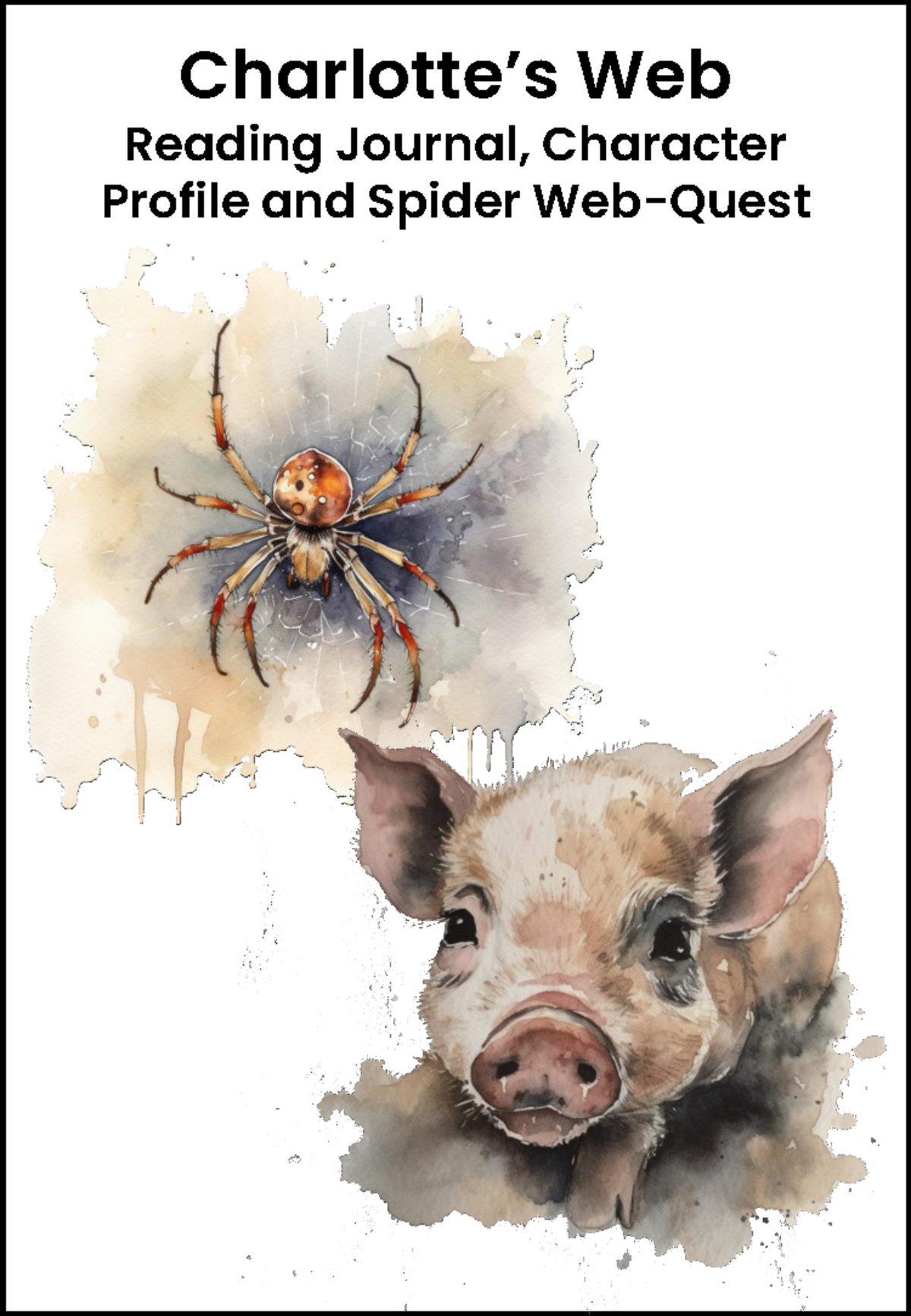 Charlottes Web Free Resource - Charlotte’s Web Reading Journal ...