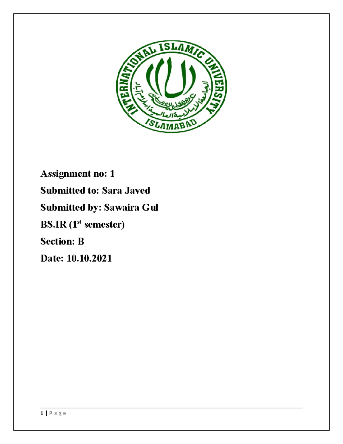 Computer Assignment Binary Number System Assignment No 1 Submitted