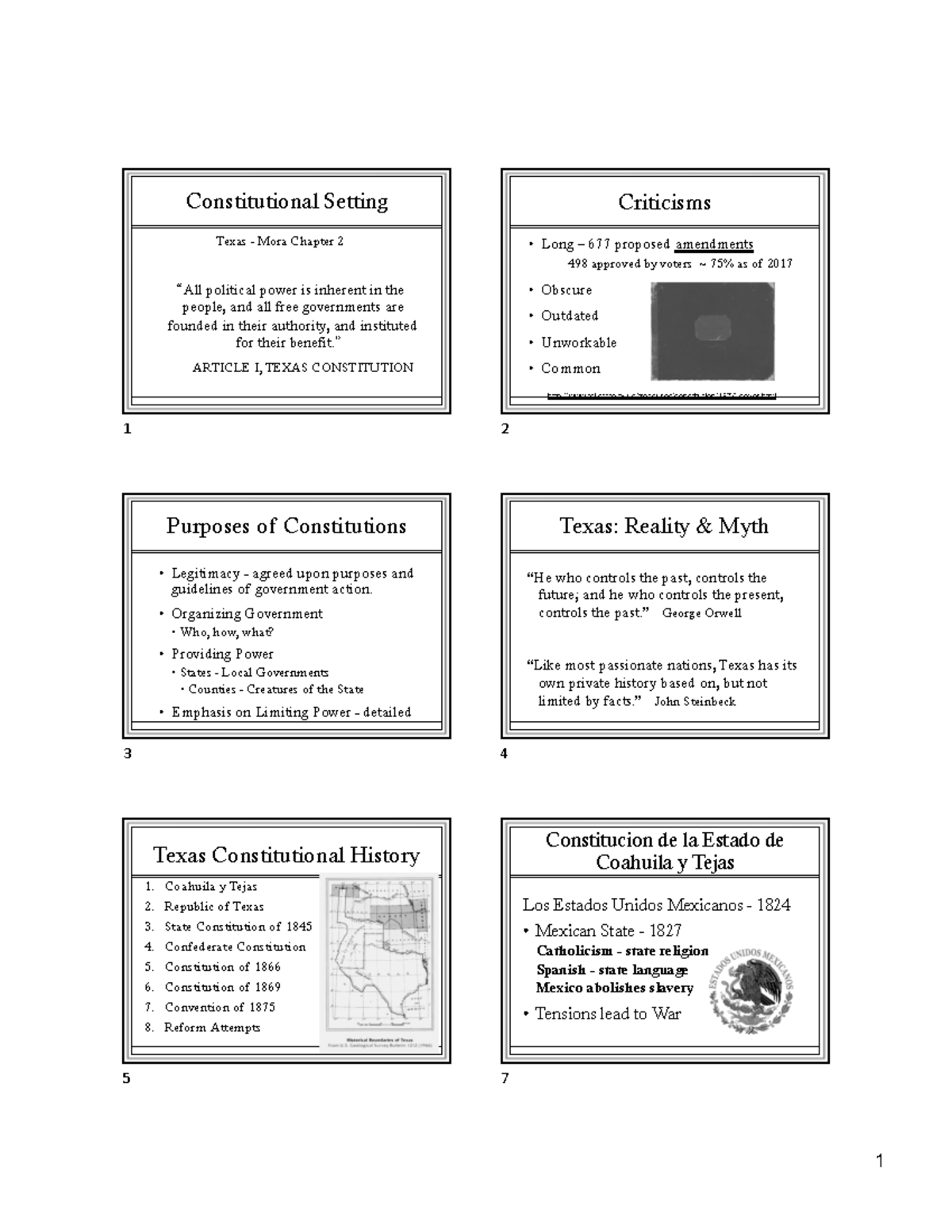 POSI chp 2 pt 2 - Principles of American government - Constitutional ...