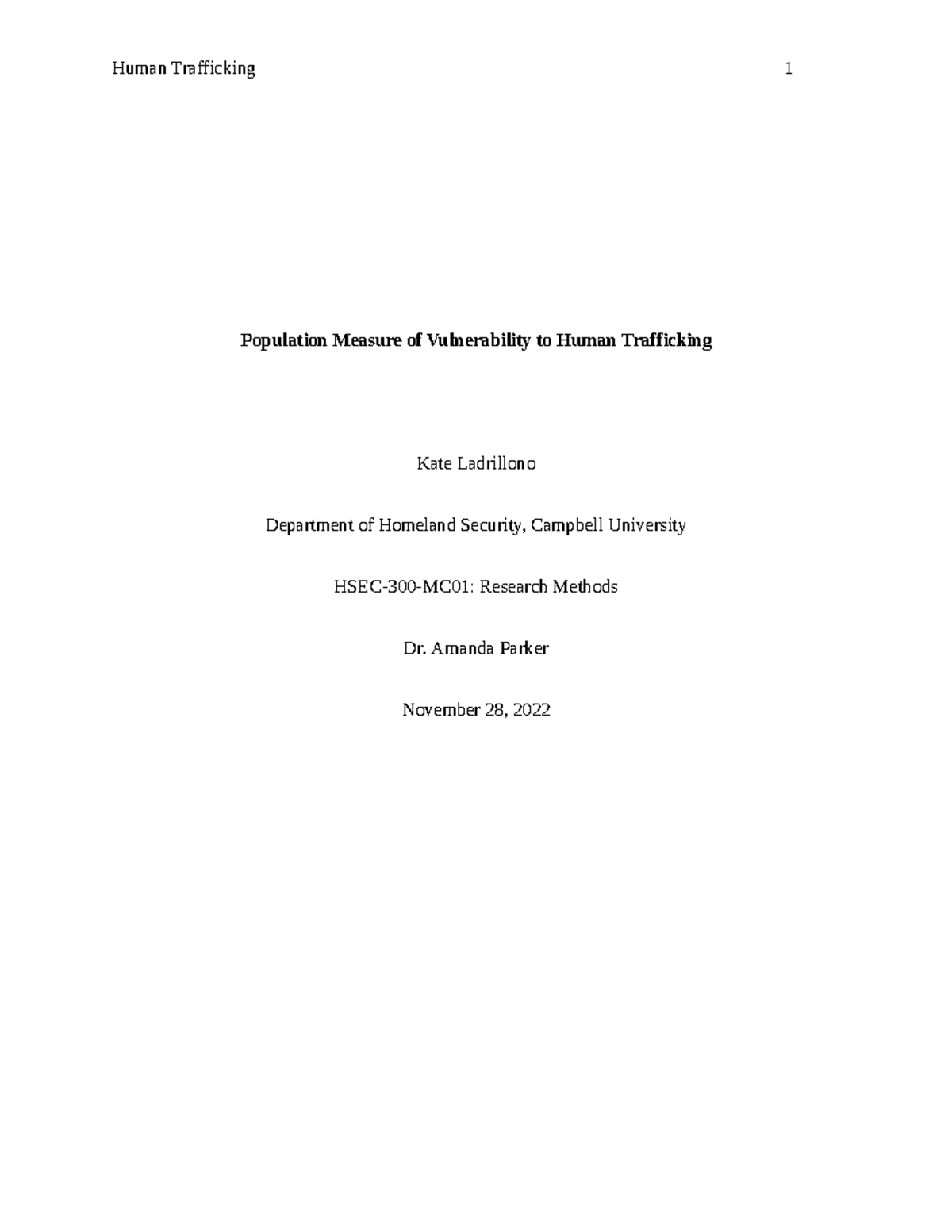 Research Proposal - Google Docs - Population Measure of Vulnerability ...