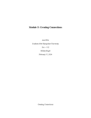 HRM-300 module 1 journal - Ellis, Ann 10/29/ Module 1 journal 1 ...