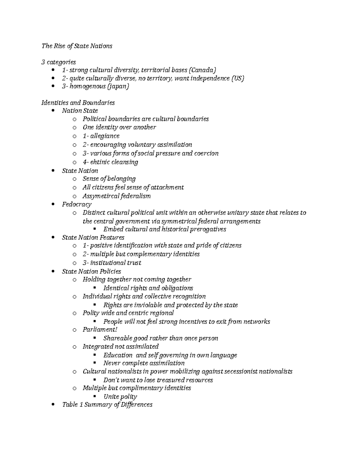 The Rise of State Nations - Studocu