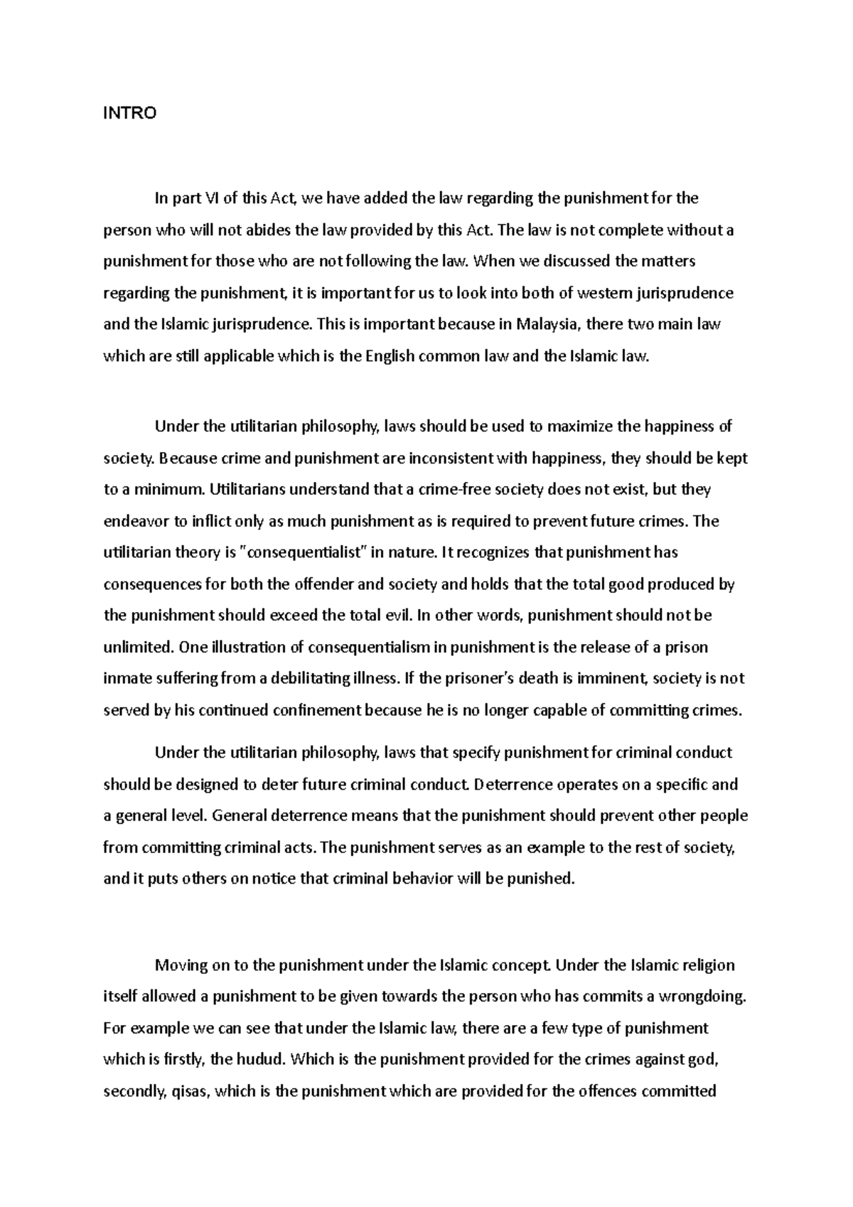 Script Juris - INTRO In part VI of this Act, we have added the law ...