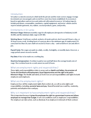 E commerce and consumer rights in Sri Lanka - KDU Law Journal General ...