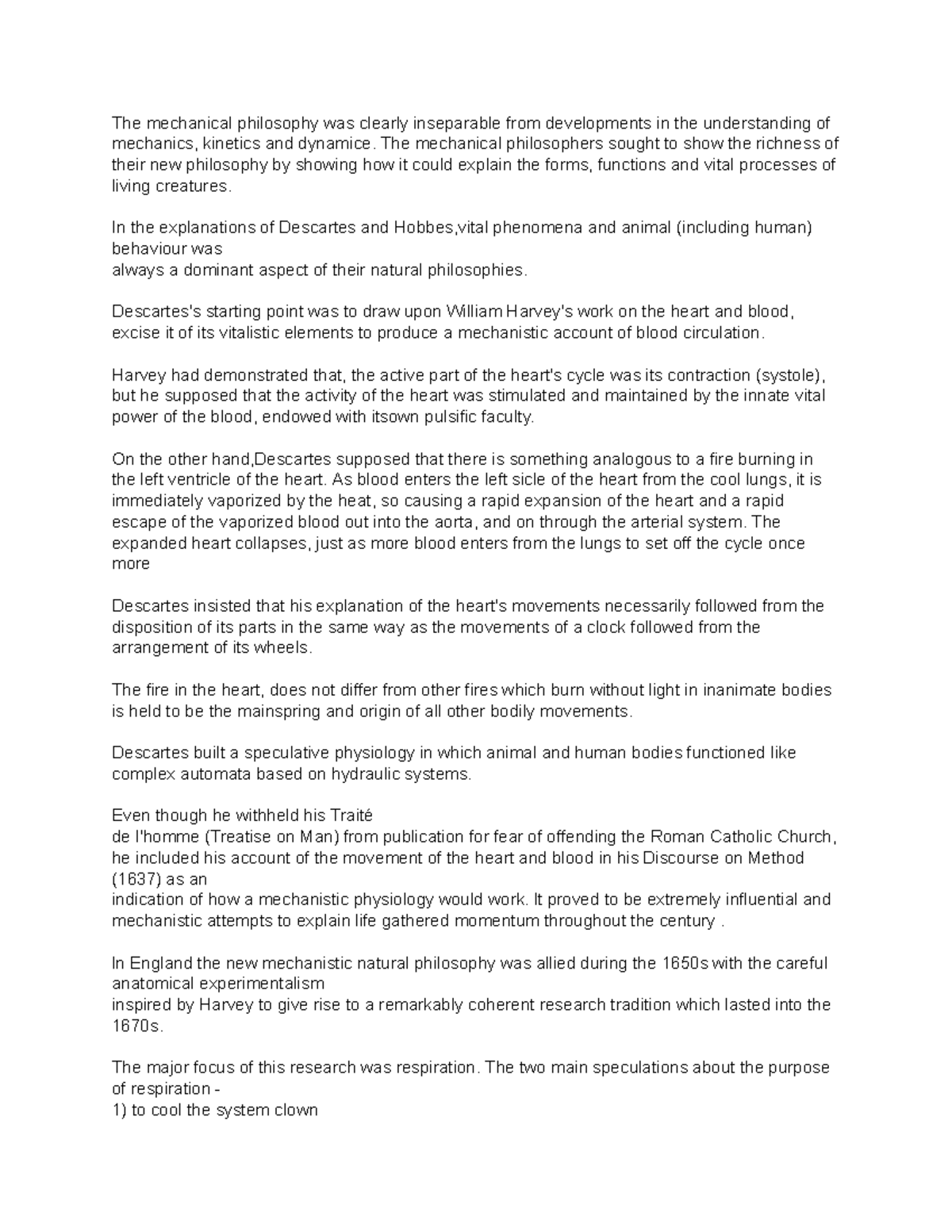 Mechanical philosophy of scientific revolution - The mechanical ...