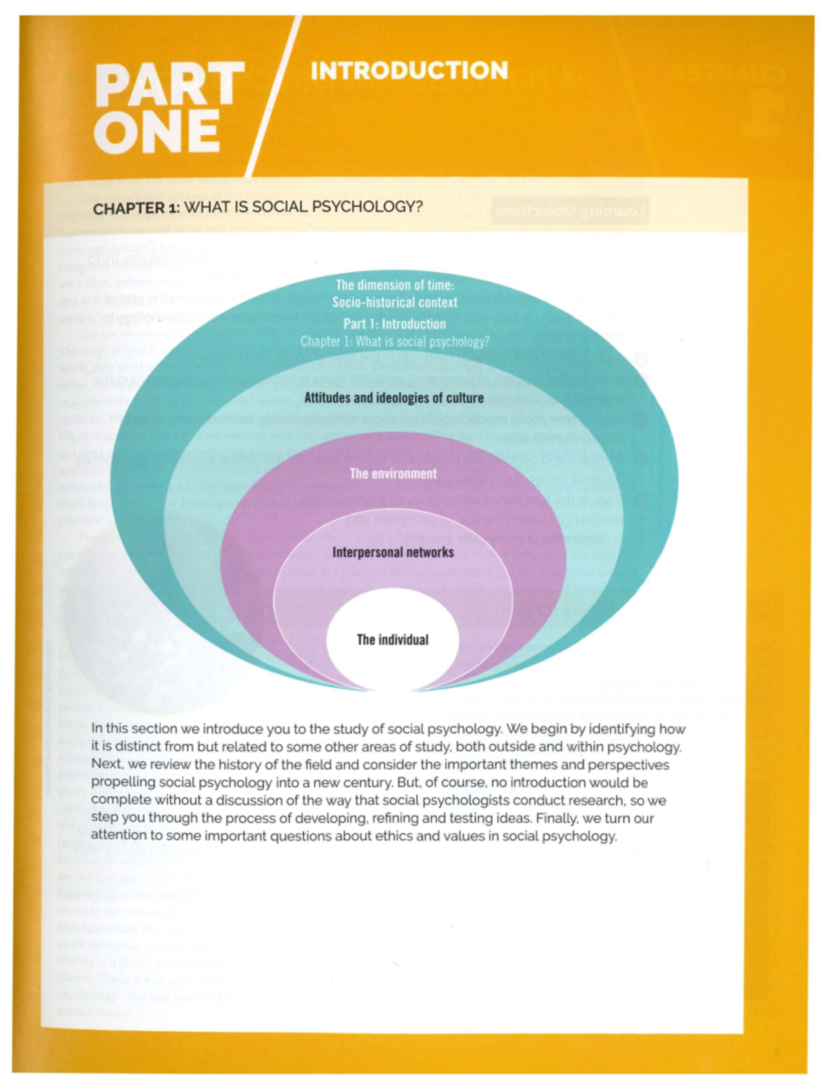 Week 1 2 - Lecture notes - CHAPTER 1: WHAT IS SOCIAL PSYCHOLOGY? The ...
