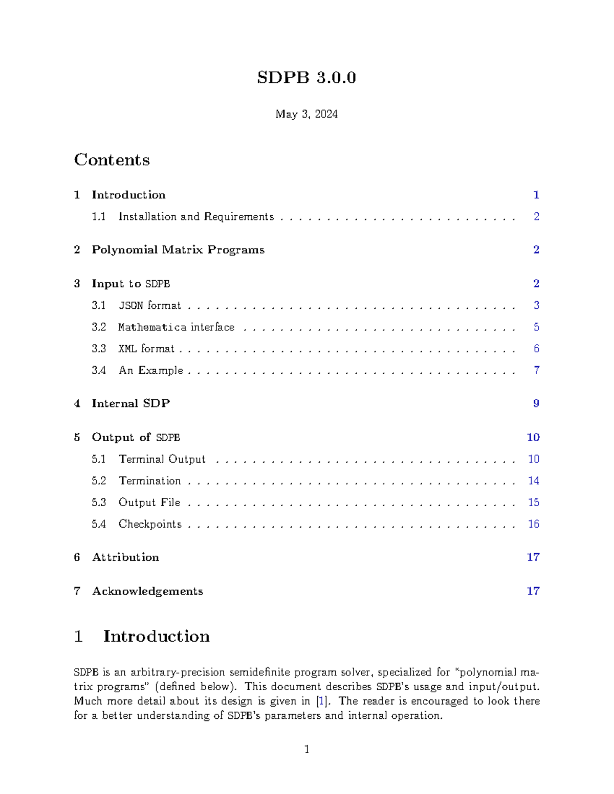 Sdpb Manual Sdpb An Open Source Parallelized Arbitrary Precision