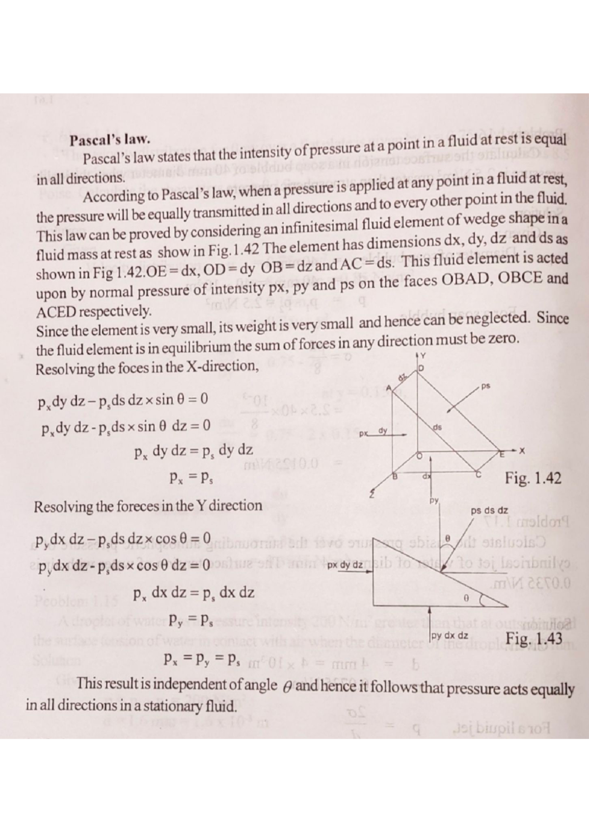 Pascal's Law - The law proved using diagrams. - Electrical And ...