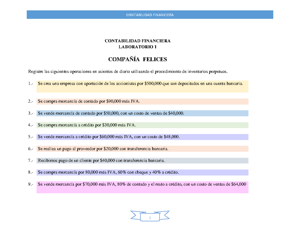 LAB 1 Felices RESP Contabilidad Financiera (3) - CONTABILIDAD ...