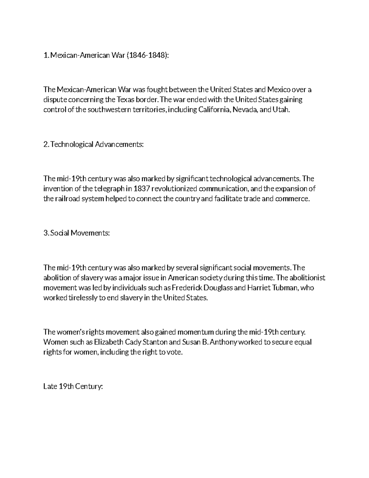 Mexican American War - Mexican-American War (1846-1848): The Mexican ...