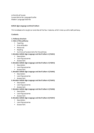 Asking questions - practice sheet - Introduction to BSL ‘Asking ...