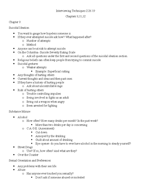 Forensic Interviewing Techniques - Interviewing The purpose of ...