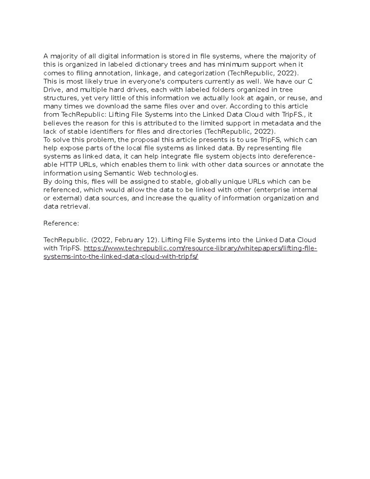 CS3307 - OS 2 - Unit 5 - discussion materials - A majority of all ...