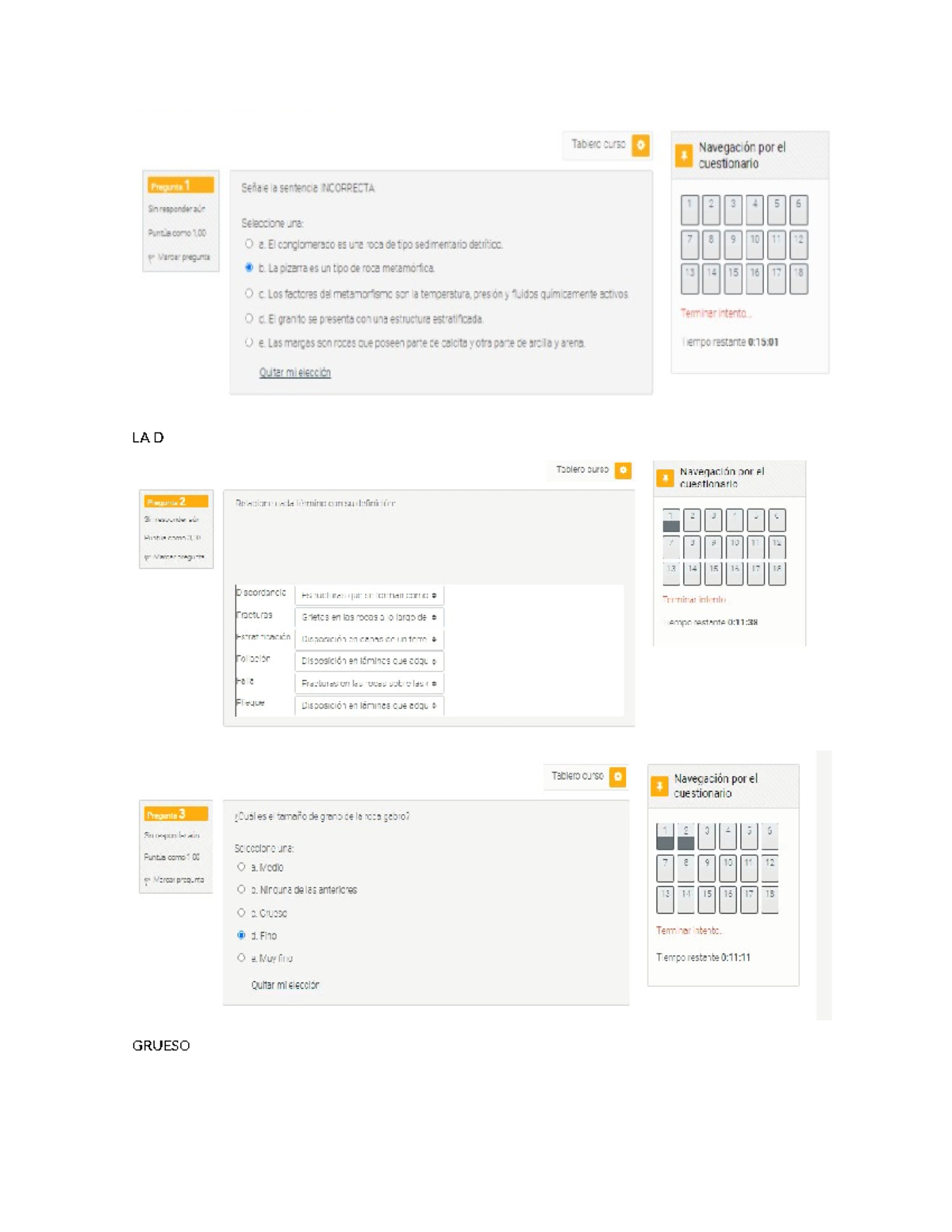 Practica 1 DE GEO Aplicada - GeologiA General - LA D GRUESO - Studocu