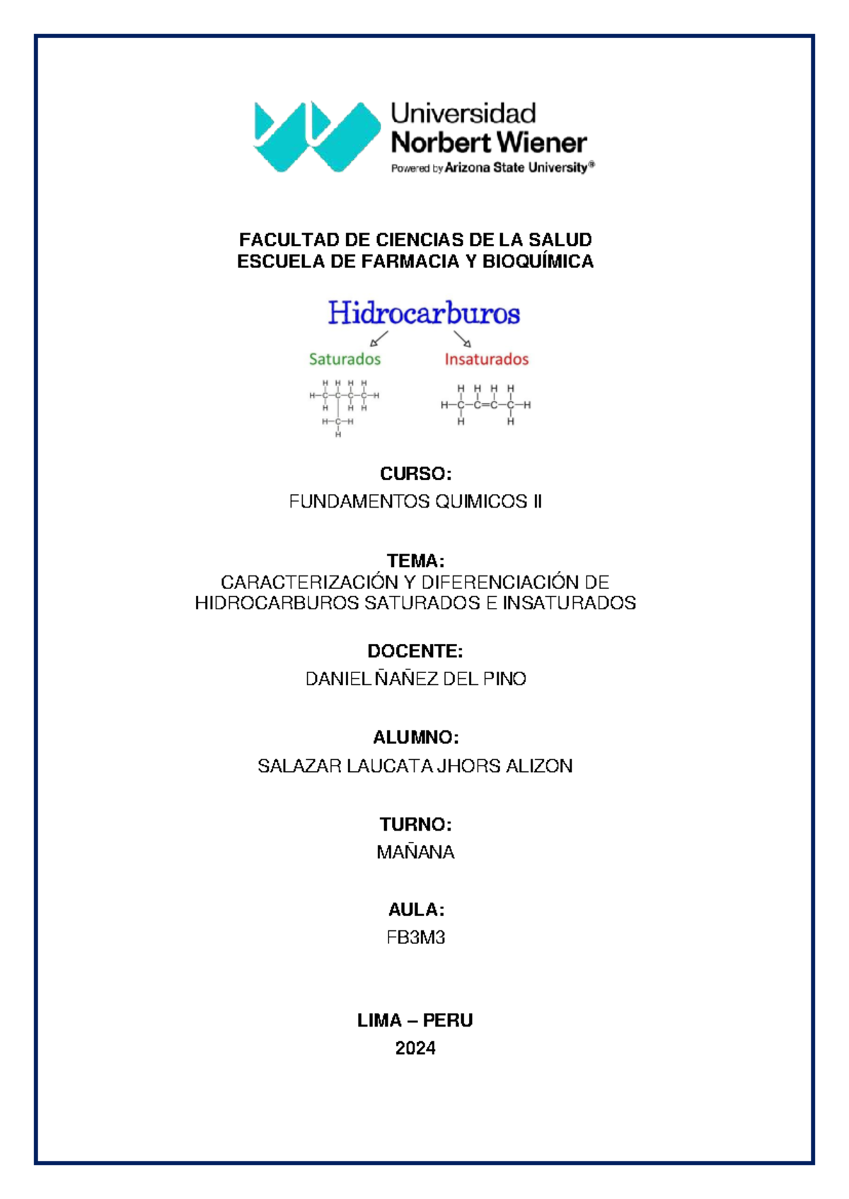 Semana 10 - fdfdfdfdfd - FACULTAD DE CIENCIAS DE LA SALUD ESCUELA DE ...