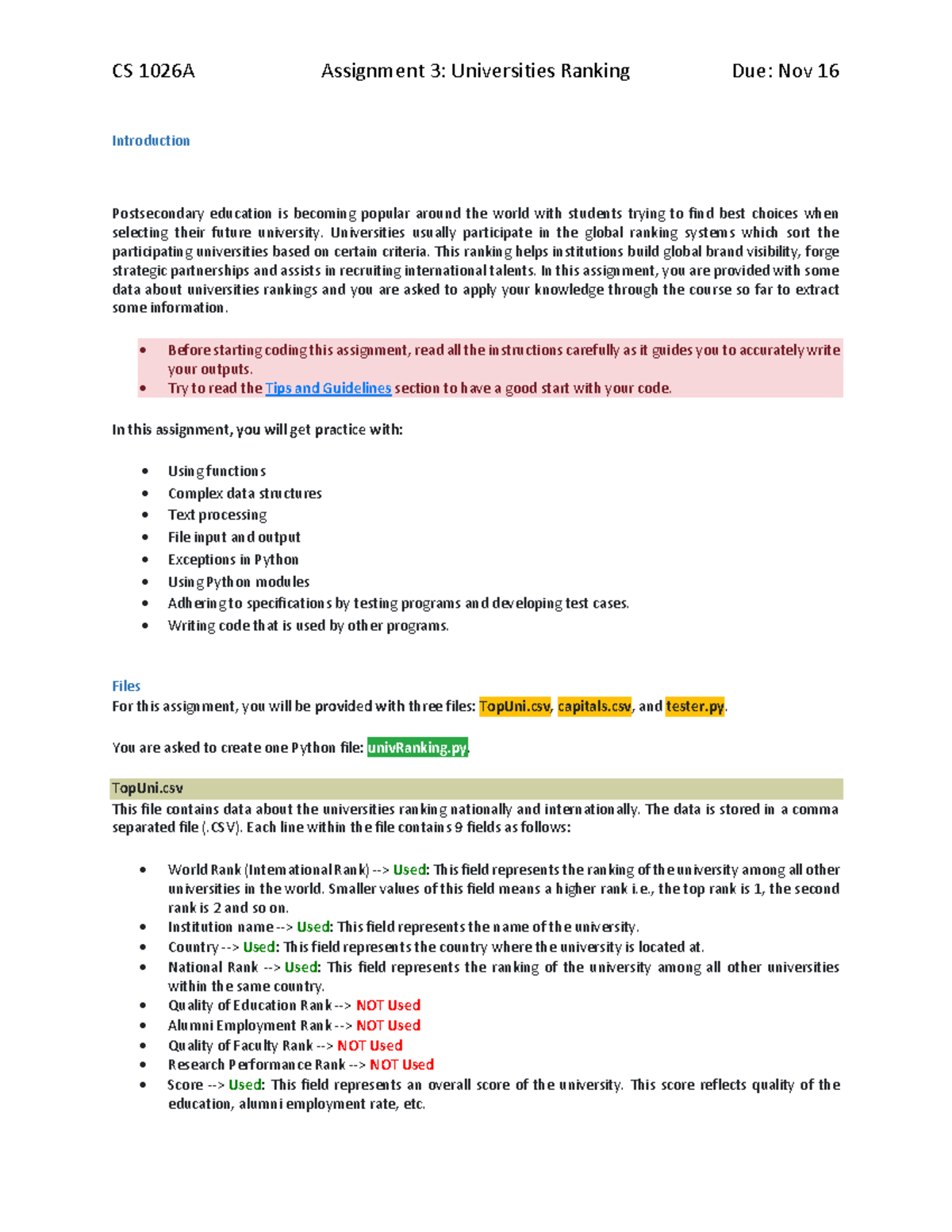 Assignment 3 - Air travel is one of the most popular and efficient ...