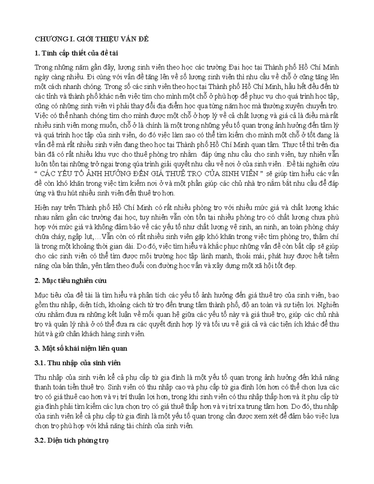 Tieu luan ktl - Tieu luan ktl - CHƯƠNG I. GIỚI THIỆU VẤN ĐỀ Tính cấp ...