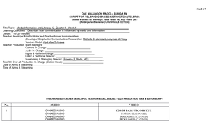 OMR Tele RBI Script MIL Q1LAS1 - ONE MALUNGON RADIO – SUBIDA FM SCRIPT ...