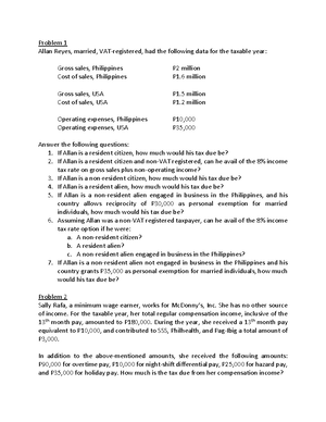 General Principles (tax) - 1 Cesar Nickolai F. Soriano Jr. University ...