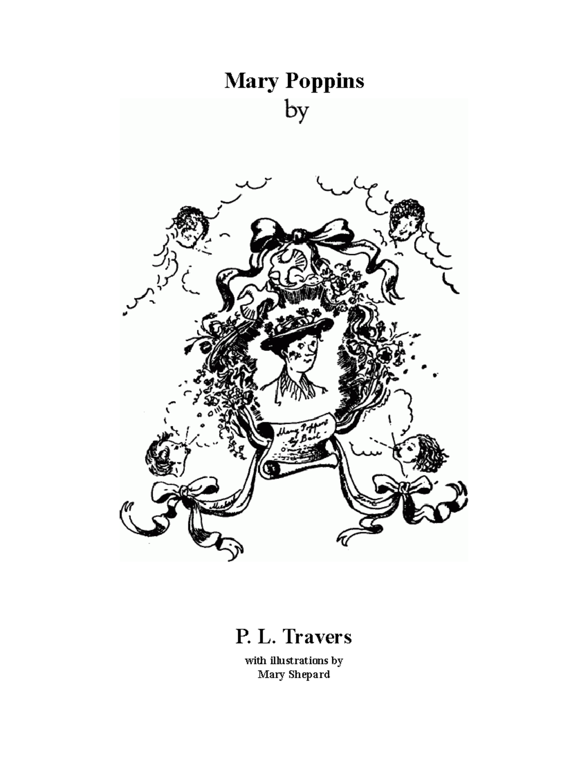 Marry Poppins Book - Book - Mary Poppins P. L. Travers with ...