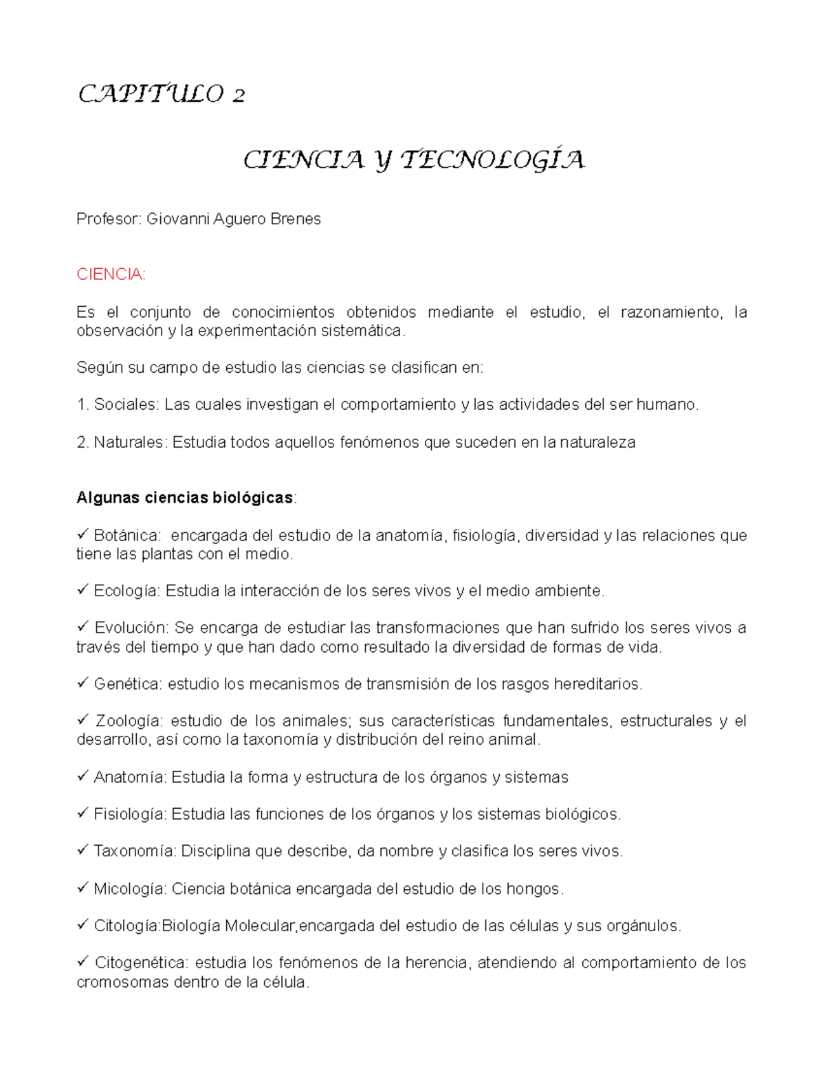 Capitulo Ciencia Y Tecnologia 2 practicas - CAPITULO 2 CIENCIA Y ...
