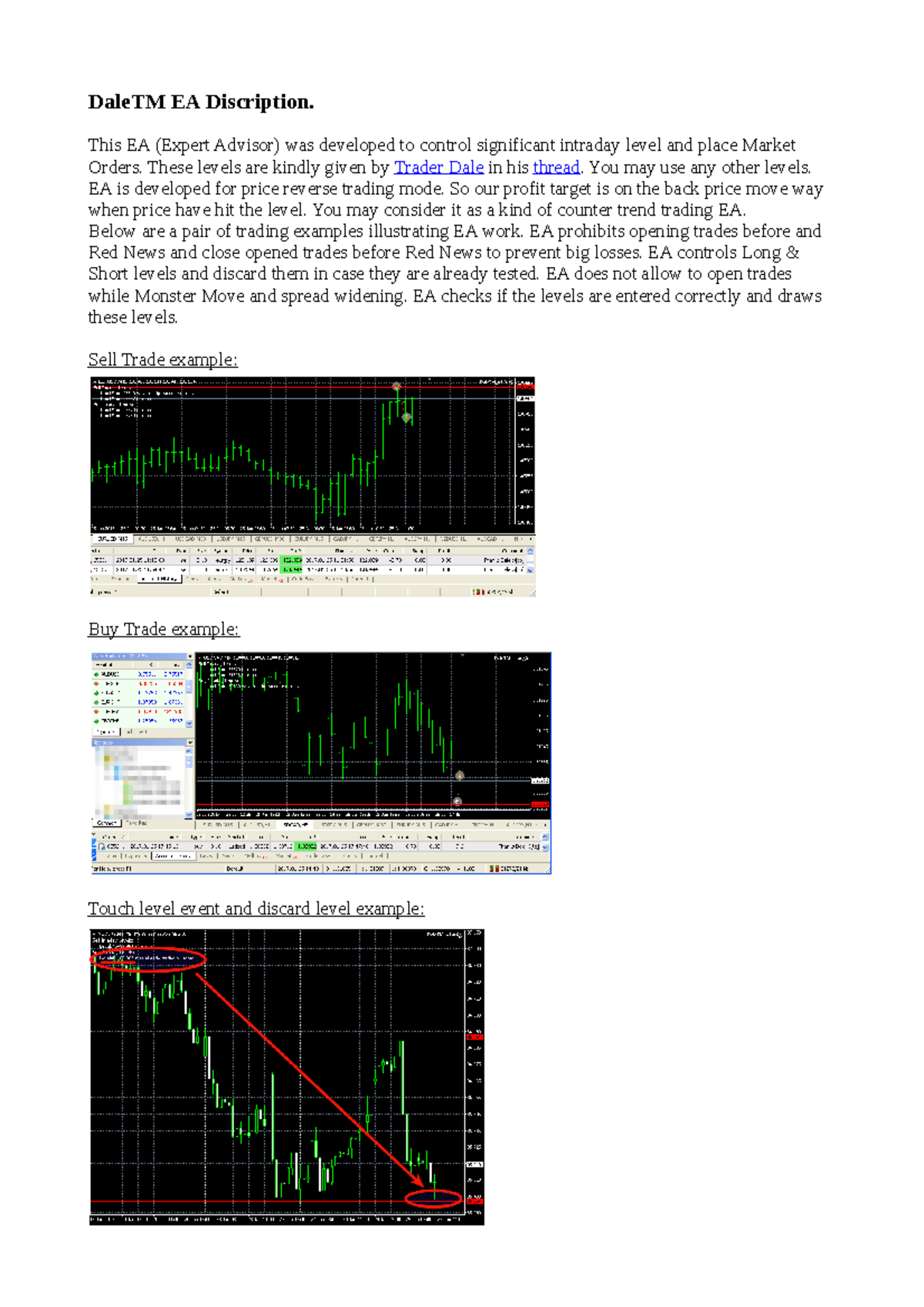 EA Dale 1 - cZCC - DaleTM EA Discription. This EA (Expert Advisor) was ...