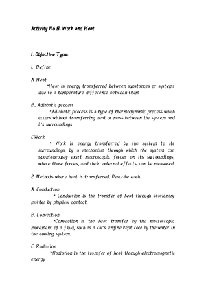 IM7 Thermodynamics - NUEVA VIZCAYA STATE UNIVERSITY Bambang, Nueva ...