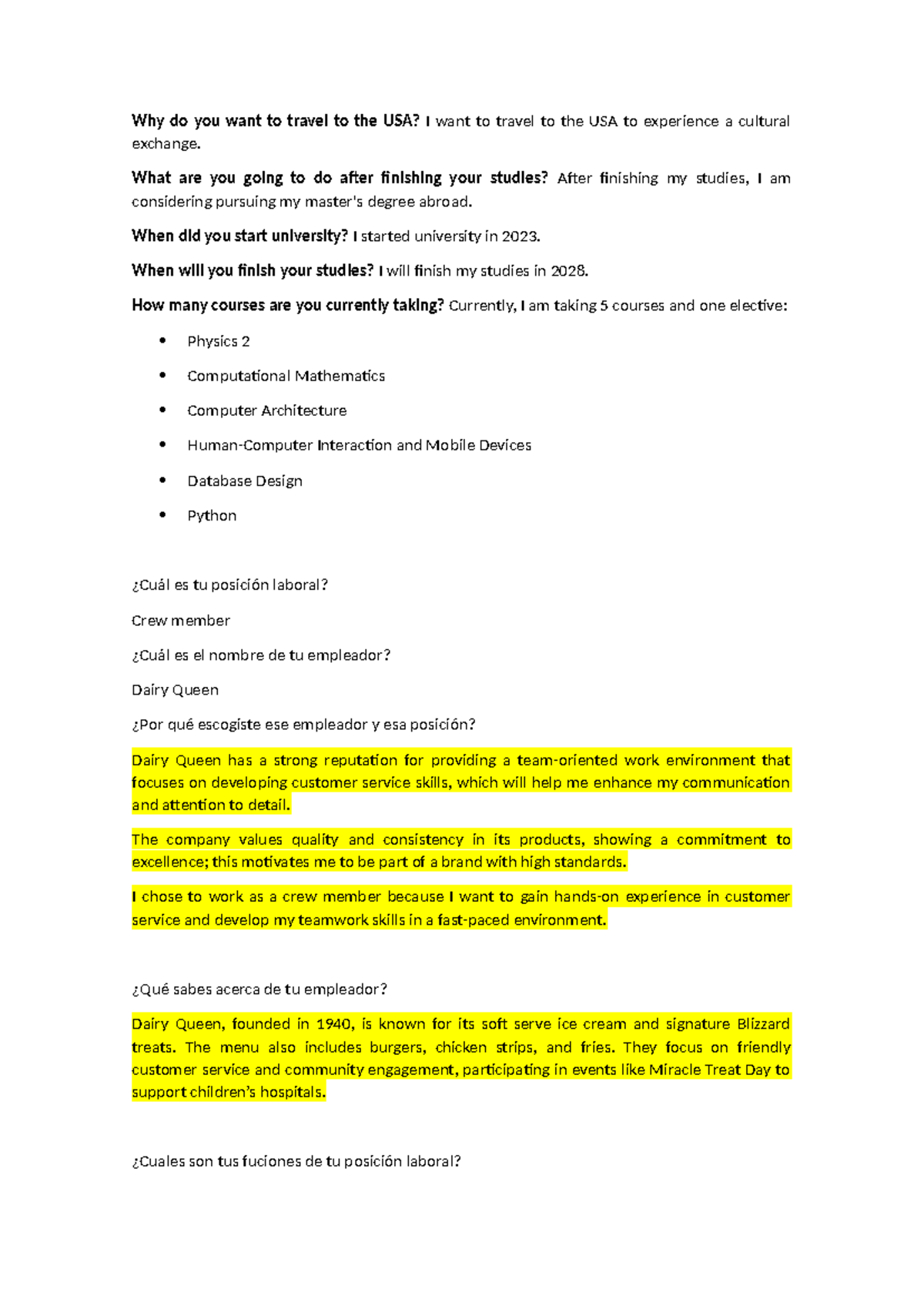 Fijas - sdfsdfsdfsdf - Why do you want to travel to the USA? I want to ...