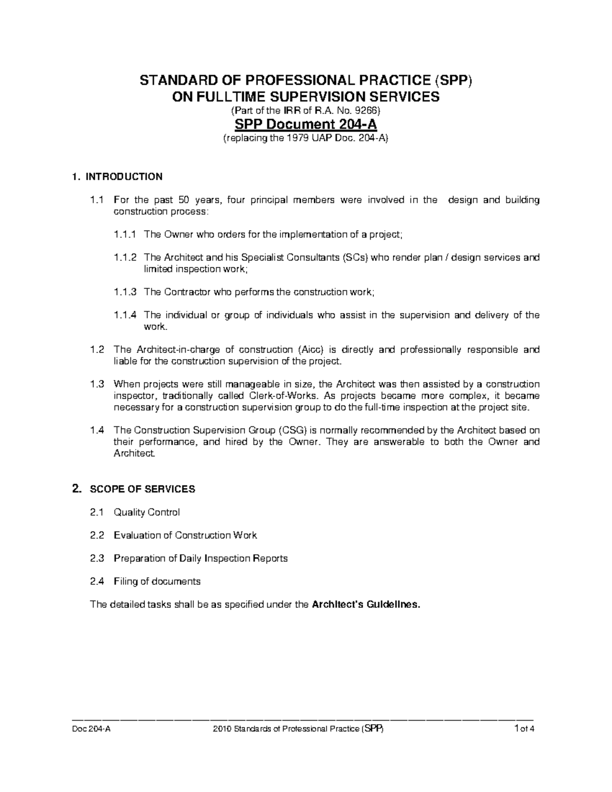 SPP DOC 204-A - SPP DOC 204-A - - Studocu