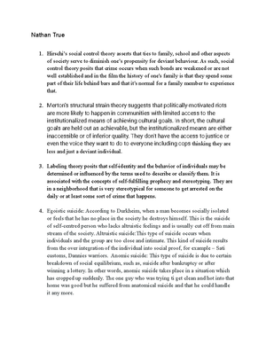 Sociology 101 Chapters 1 2 Intro To Soc 101 Notes Sociology 101