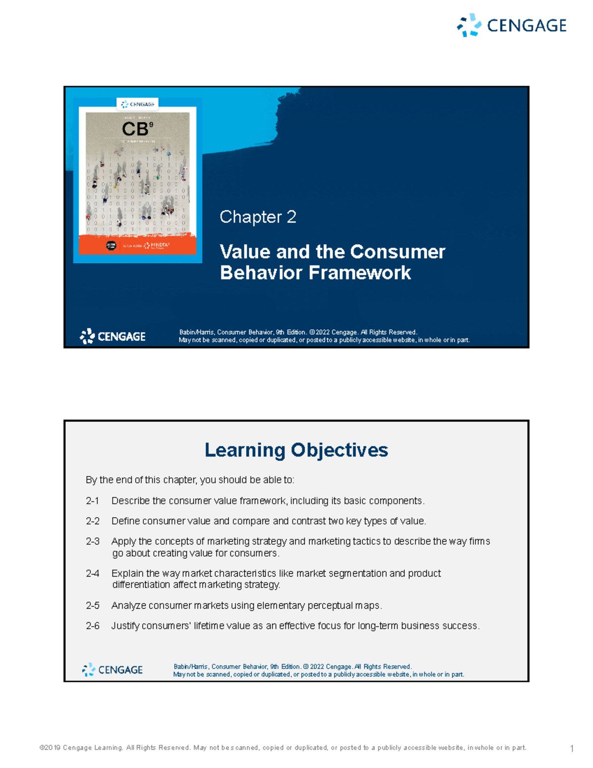 Babin CB9 Ch02 PPT click UP 2x1 - Babin/Harris, Consumer Behavior, 9th Edition. © 2022 Cengage ...