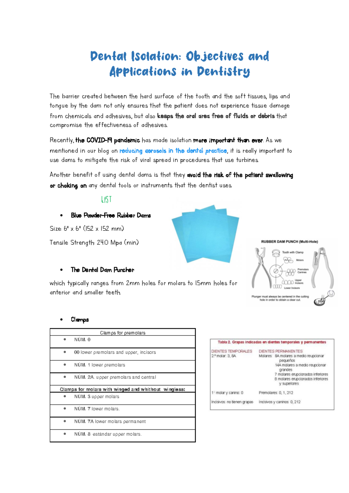 Dental Isolation - The barrier created between the hard surface of the ...