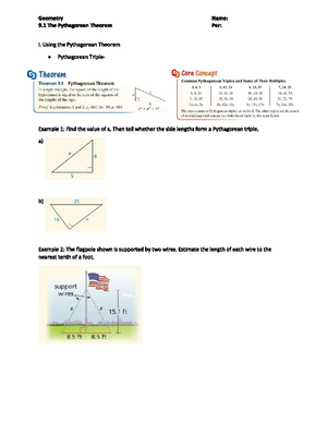Lesson 1.2: The Distance Formula - if: Lesson 1: The Distance formula ...
