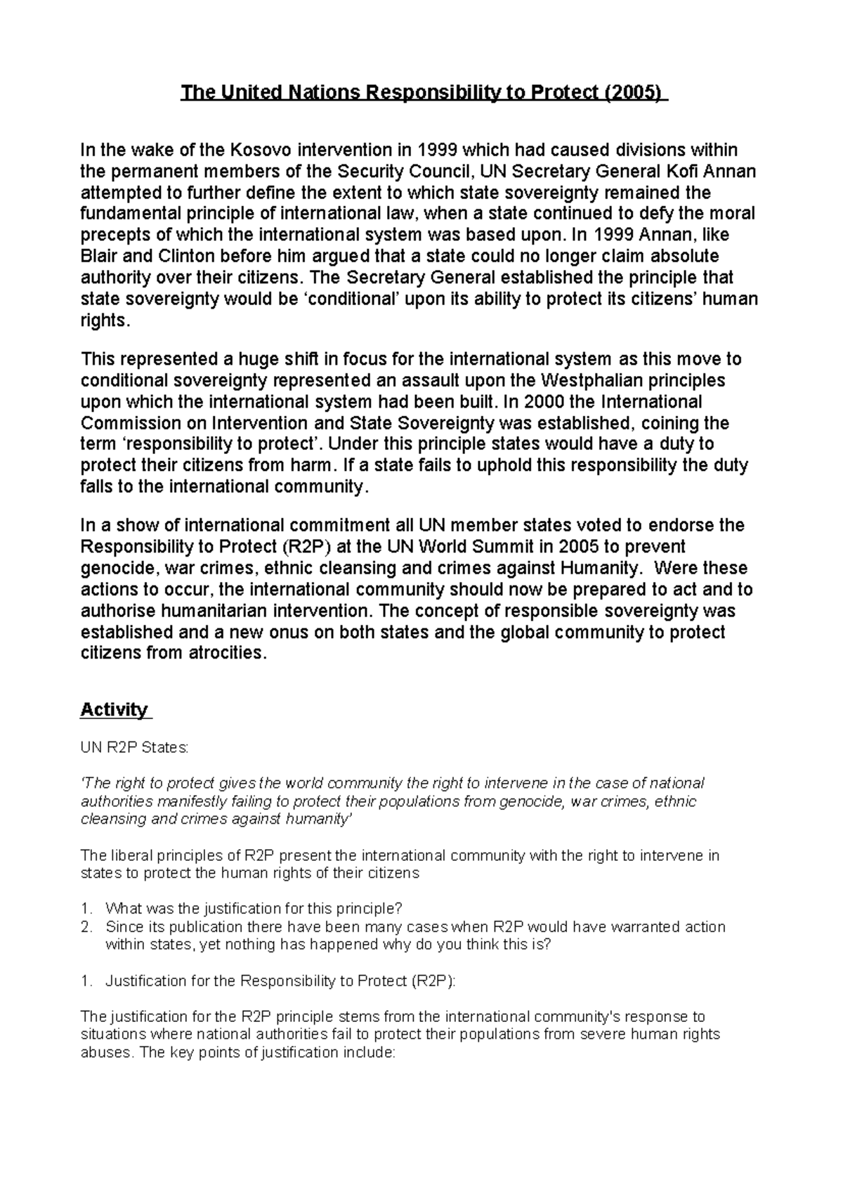 2.-4HR R2P Consolidation Task - The United Nations Responsibility to ...