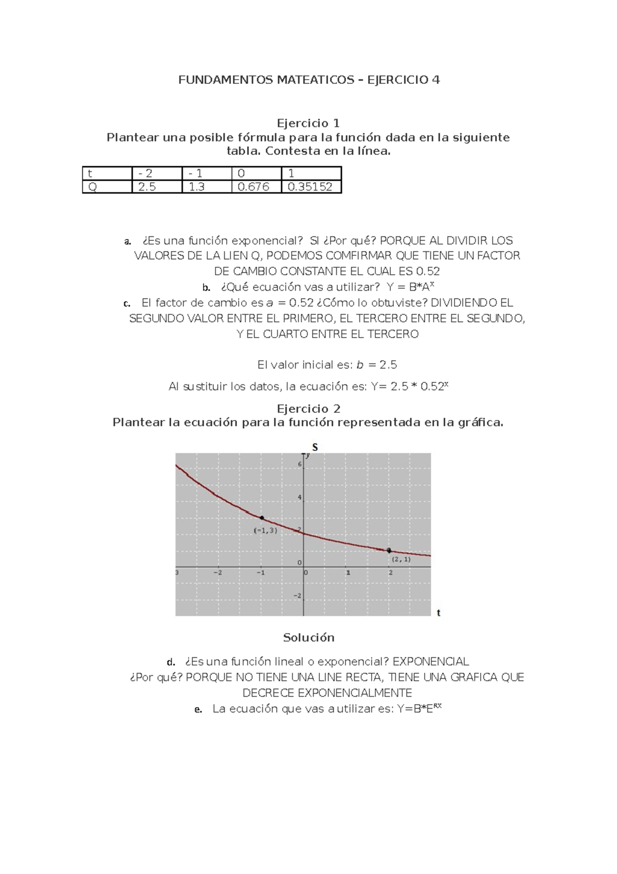 Ejercicio 4 - Fundamentos Matematicos new CON RESPUESTAS - FUNDAMENTOS ...